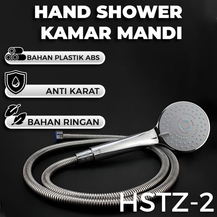 Jual ( TKB ) Shower Mandi 3 In1 Shower Kamar Mandi Satu Set 5 Mode Shower Head Simple Kepala ...