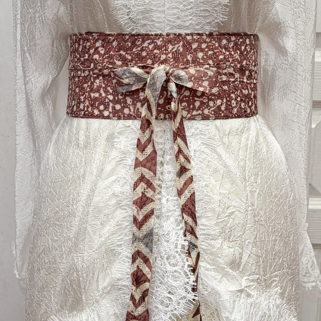 Jual OBI Belt Batik Motif Premium Bahan Viscose Ikat Pinggang Sabuk ...