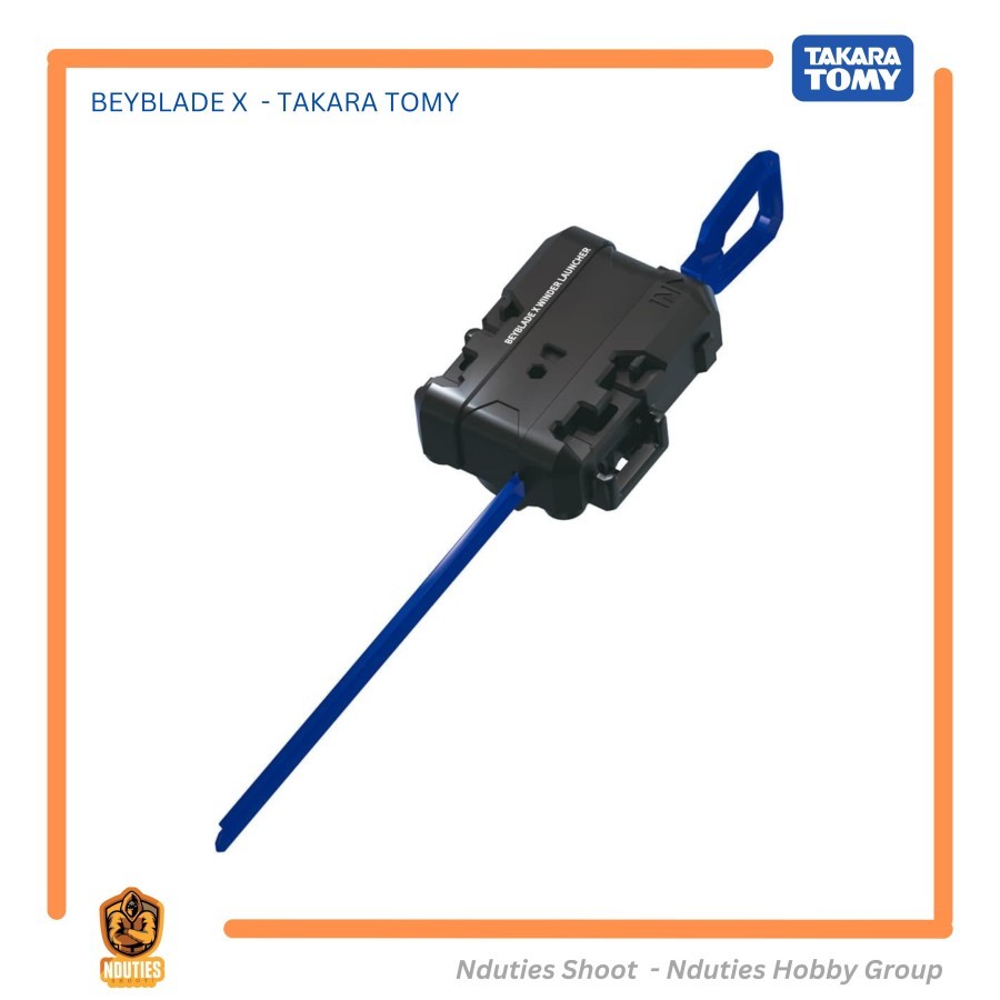 Jual UX-01 Beyblade X Winder Launcher Hitam Biru Takara Tomy Original ...