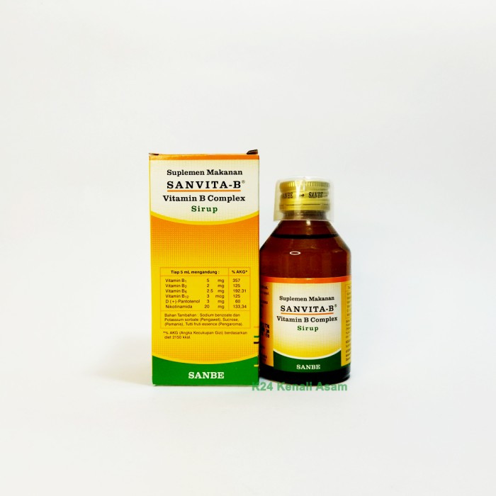 Jual Sanvita-B syrup 120 ml | Shopee Indonesia