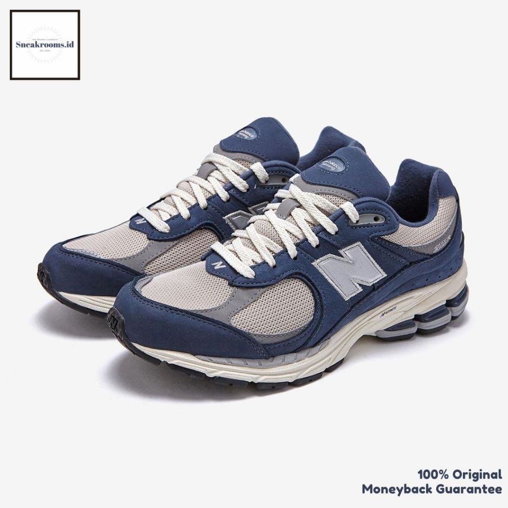 Jual New Balance 2002R Vintage Indigo Calm Taupe M2002RHR Original ...