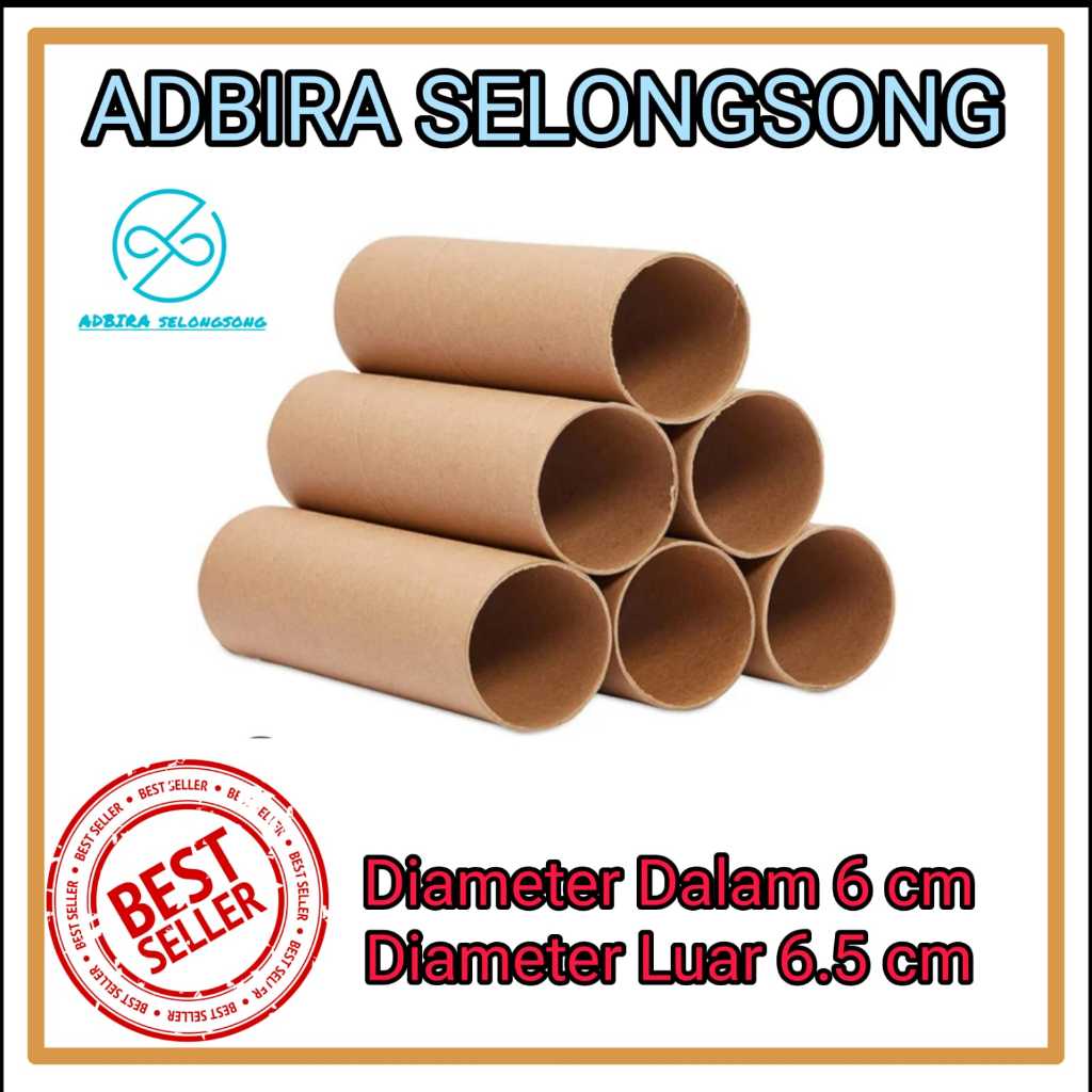 Jual paper/core//tabung/selongsong/packing/kertas/6cm | Shopee Indonesia