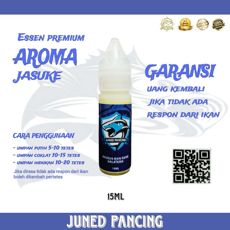 Jual Essen Premium AROMA Jasuke Khusus Ikan Rame Galatama Lele by Juned Pancing original ...