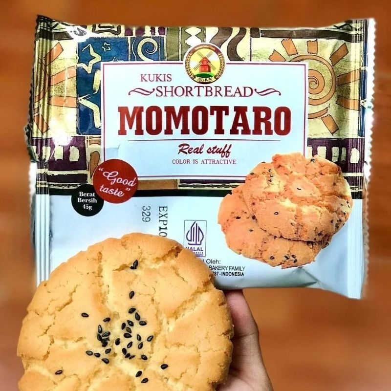 Jual Aoka Momotaro Kukis Shortbread 45 gr | Shopee Indonesia