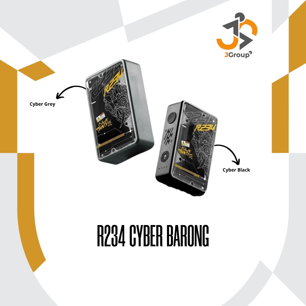 Jual HOTCIG R234 234W TC BOX MOD AUTHENTIC FOR VAPORIZER VAPE | Shopee ...