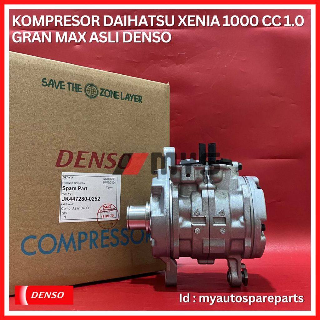 Jual COMPRESSOR AC Mobil DAIHATSU Xenia 1.0 1000cc Gran Max GRANDMAX ...