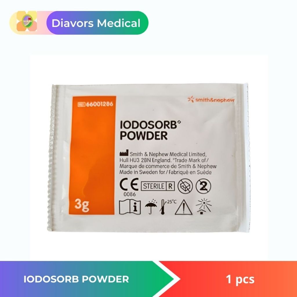 Jual Iodosorb powder 3 gram / Bubuk Luka Infeksi 1sacet | Shopee Indonesia
