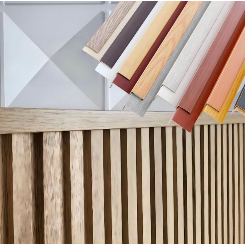 Jual Lis L Siku Penutup WPC Wood Panel PVC Wallpanel Uk 150cm x 2cm x ...