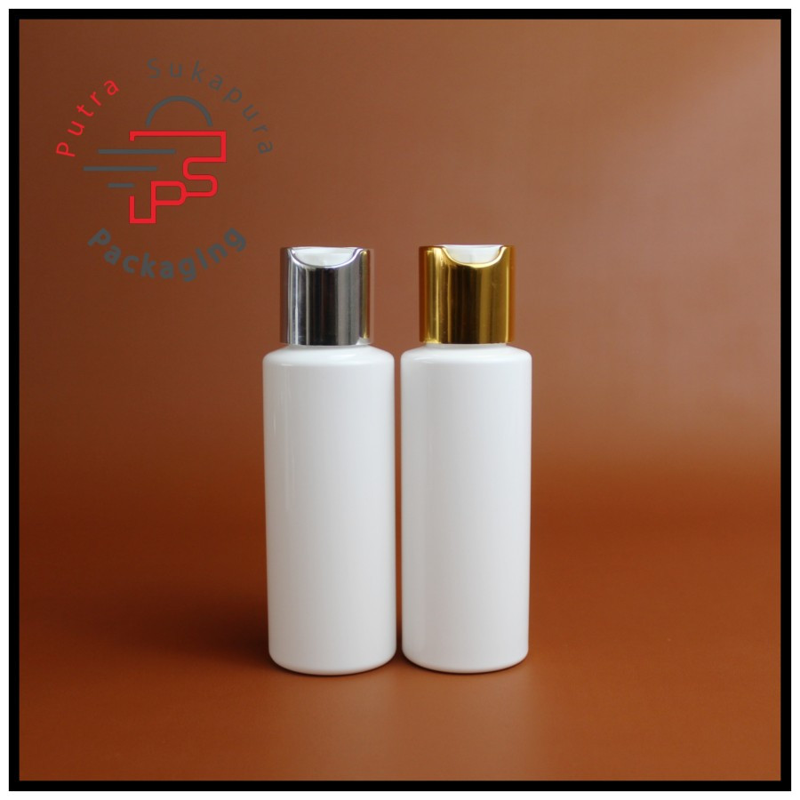 Jual Botol presstop 100ml rf putih/botol disctop 100ml/presstop ...