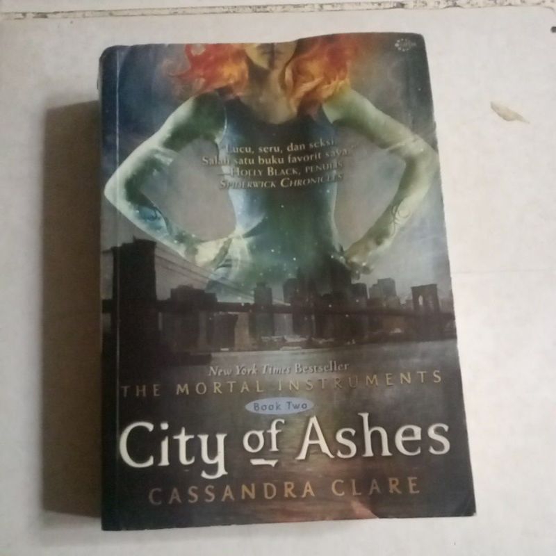 Jual Buku The Mortal Instruments Book two City of ashes,Cassandra clare ...