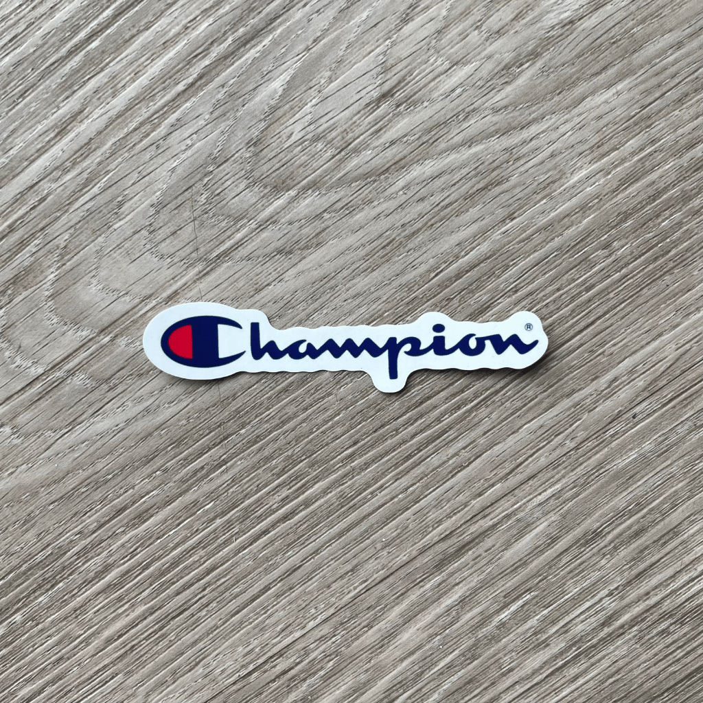 Jual Champion Sticker Tempel Aesthetic / STICKER HELM,STICKER MOTOR ...