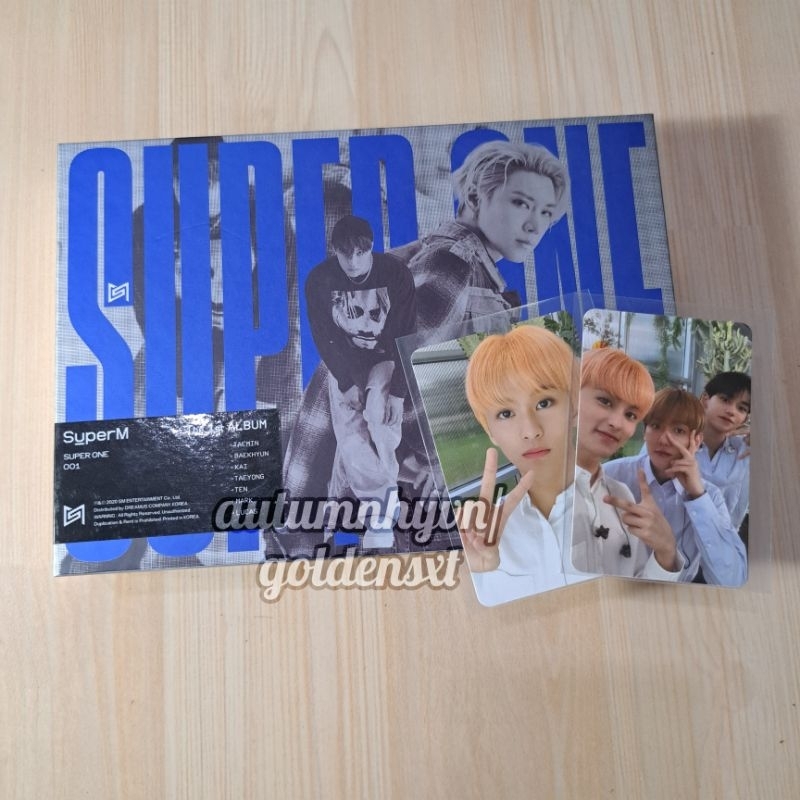 Jual SuperM - Super One album Kai Ten ver + Mark photocard (Korean Ver ...