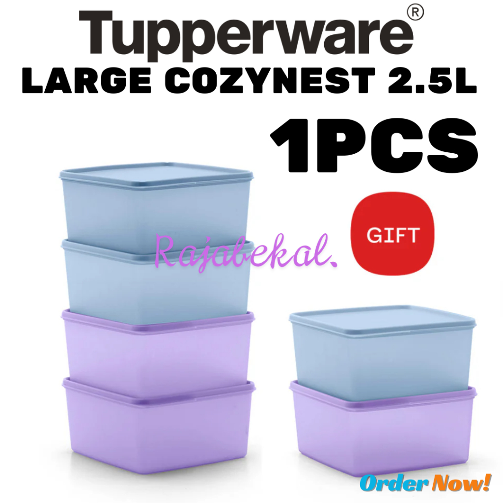 Jual PROMO Tupperware Large CozyNest Cozy Nest 2.5L ECER 1pcs | Shopee ...