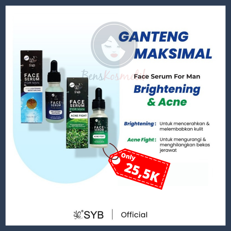 Jual TERMURAH READY NEW SYB SERUM FOR MAN 20 ML DIJAMIN ORI | Shopee ...