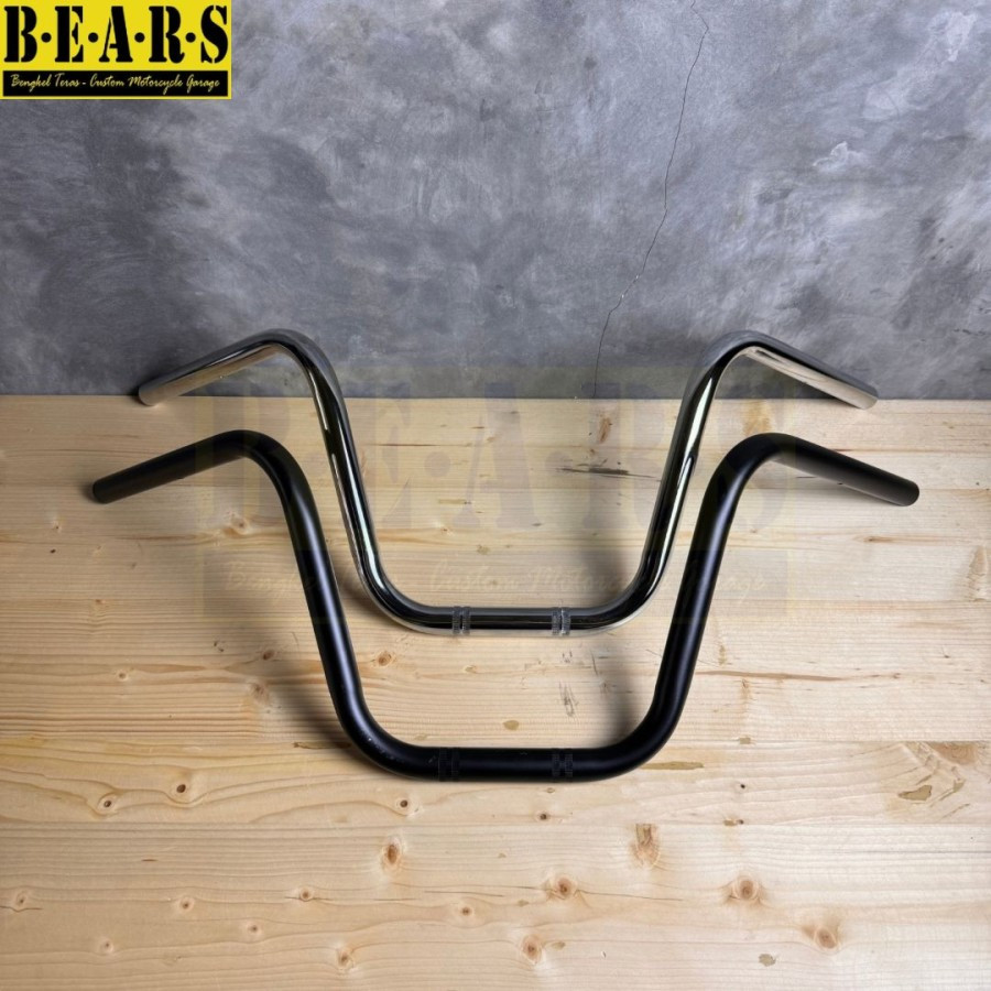 Jual Stang Motor 1 Inch / 25 mm Custom Pull Back British Harley Benelli ...
