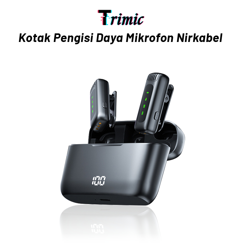 Jual Trimic 2.4G Mikrofon Nirkabel Wireless Microphone Mic Nirkabel ...