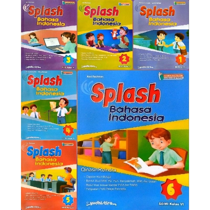 Jual SPLASH BHS.INDONESIA KELAS 1-6 SD/MI KURIKULUM MERDEKA YUDHISTIRA | Shopee Indonesia