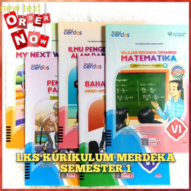 Jual LKS Kurikulum Merdeka Kelas 6 SD/MI Semester 1 - PT. Warna Mukti Grafika | Shopee Indonesia