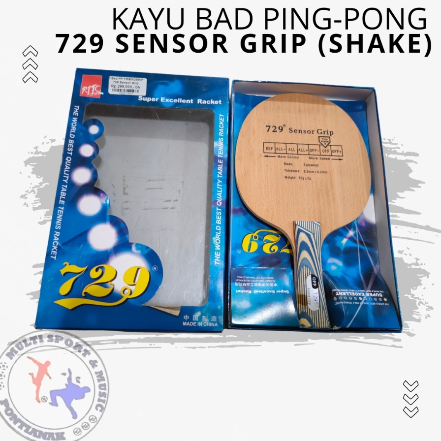 Jual Kayu Bad Ping-Pong 729 Sensor Grip (Shake) | Shopee Indonesia