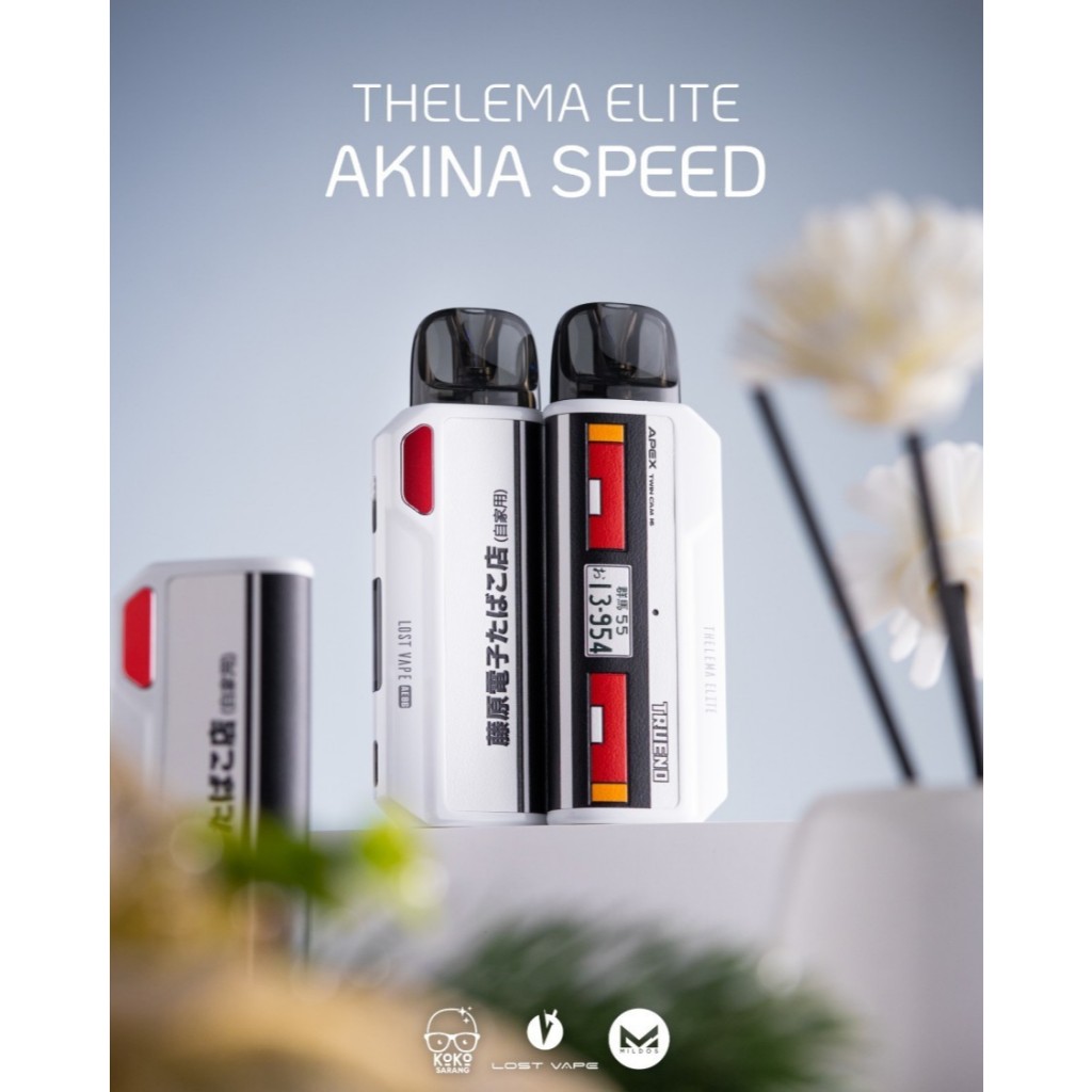 Jual POD THELEMA ELITE 40 AKINA SPEED NEW COLOR AUTHENTIC BY LOSTVAPE X MILDOS X KOKO SARANG ...