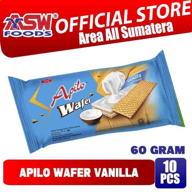 Jual Apilo Block Wafer Vanilla 70 Gram ( 10 Pcs ) | Shopee Indonesia