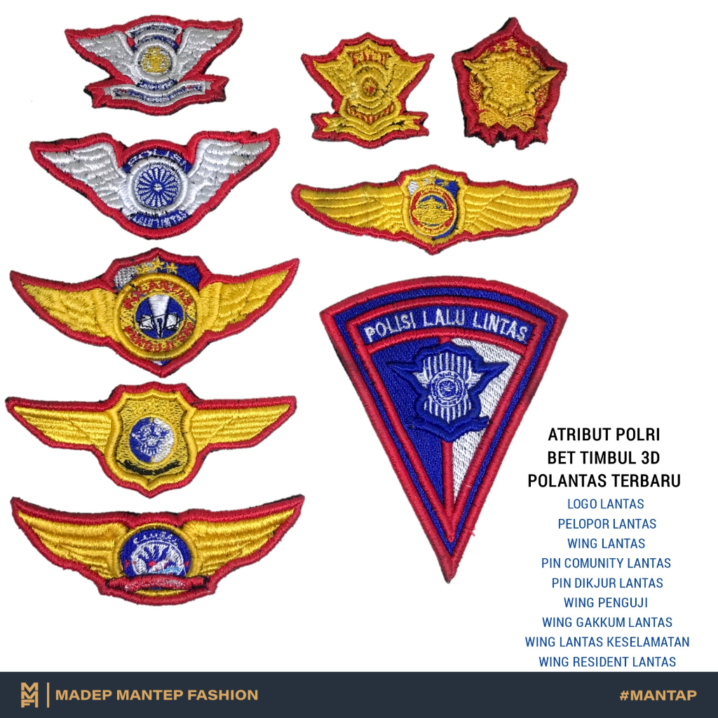 Jual ATRIBUT BET LANTAS POLRI TERBARU BET TIMBUL LANTAS PELOPOR LANTAS ...