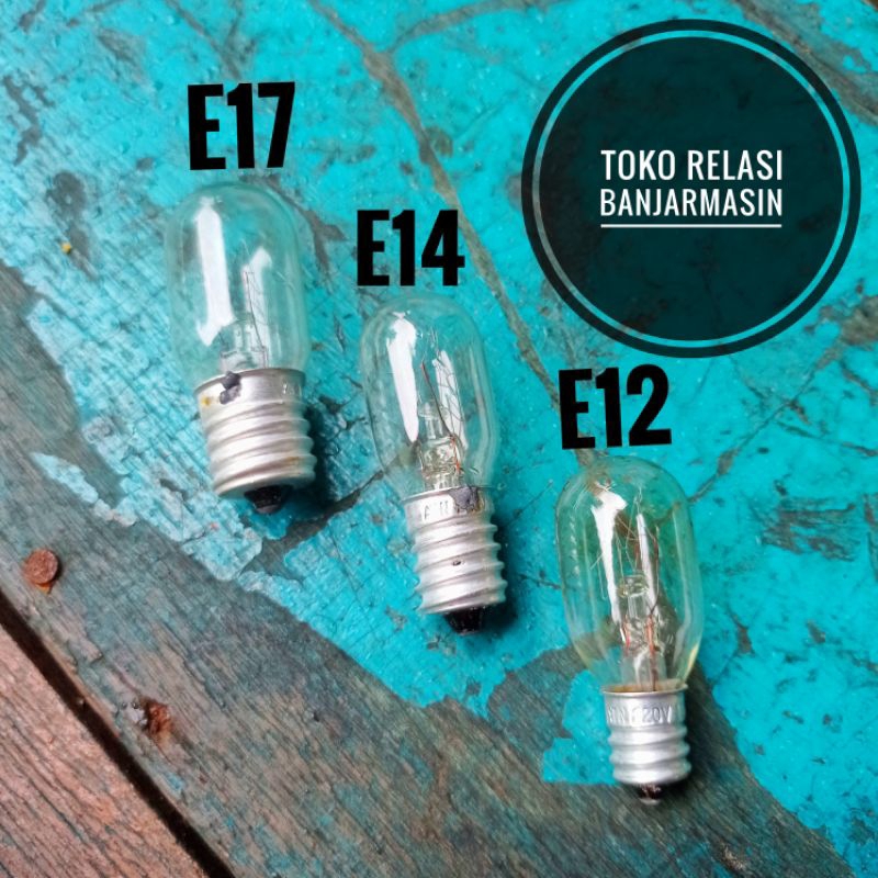 Jual Lampu kulkas E12, E14, E17 per bj | Shopee Indonesia