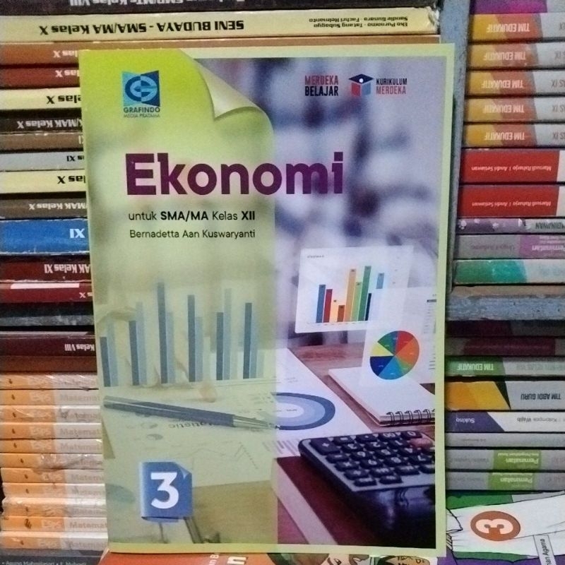 Jual buku ekonomi untuk SMA/MA kelas XII/12/3 GRAFINDO KURIKULUM MERDEKA | Shopee Indonesia