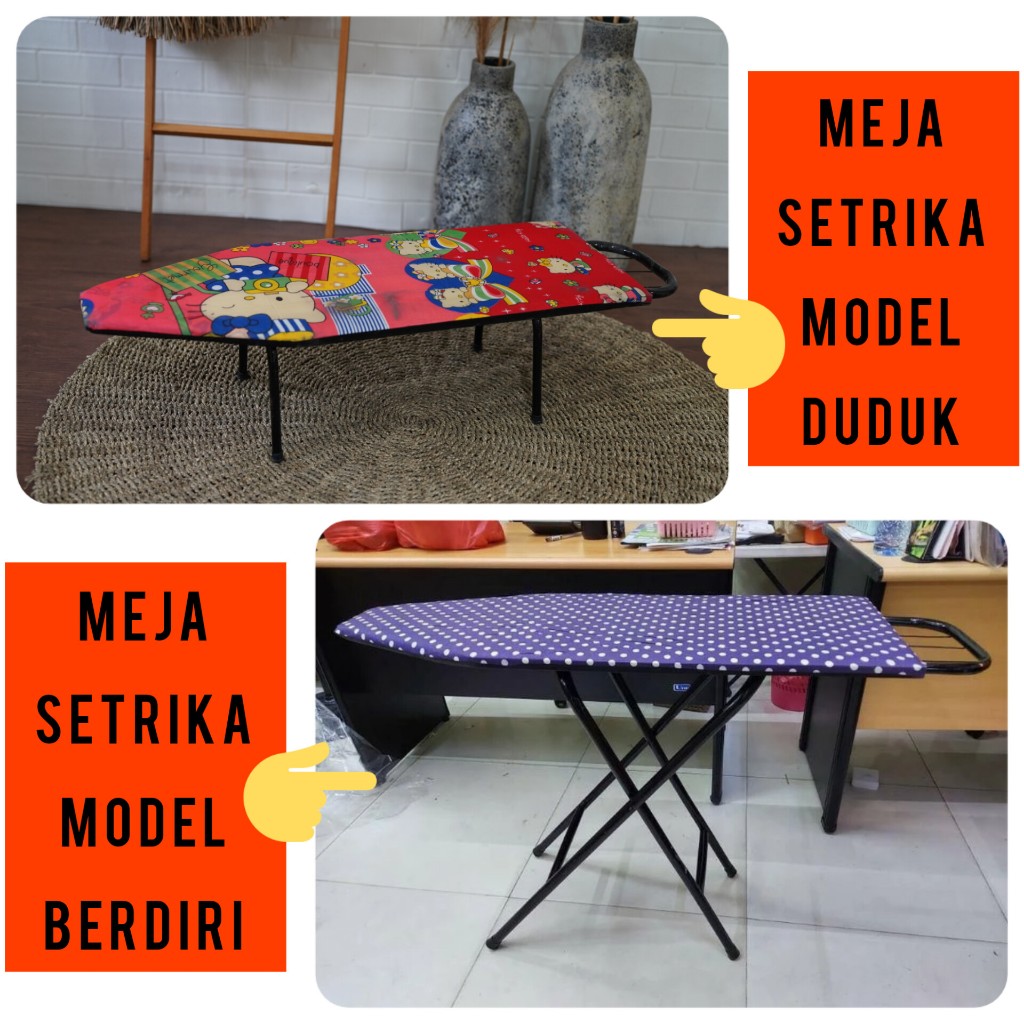 Jual Meja Setrika Duduk/Meja Belajar/Meja Setrika Berdiri/Alas Setrika ...
