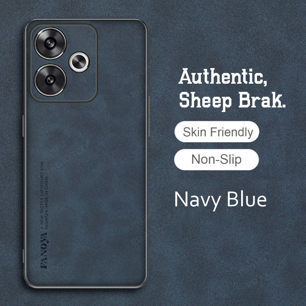 Jual Soft Case Poco F6 Luxury Casing Sheepskin Leather | Shopee Indonesia