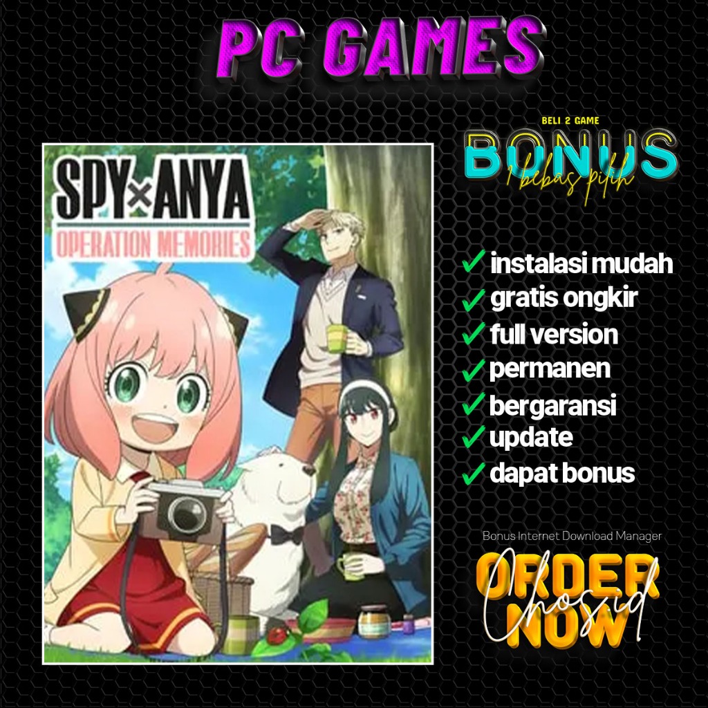 Jual SPY ANYA Operation Memories | Game PC - Laptop | Shopee Indonesia