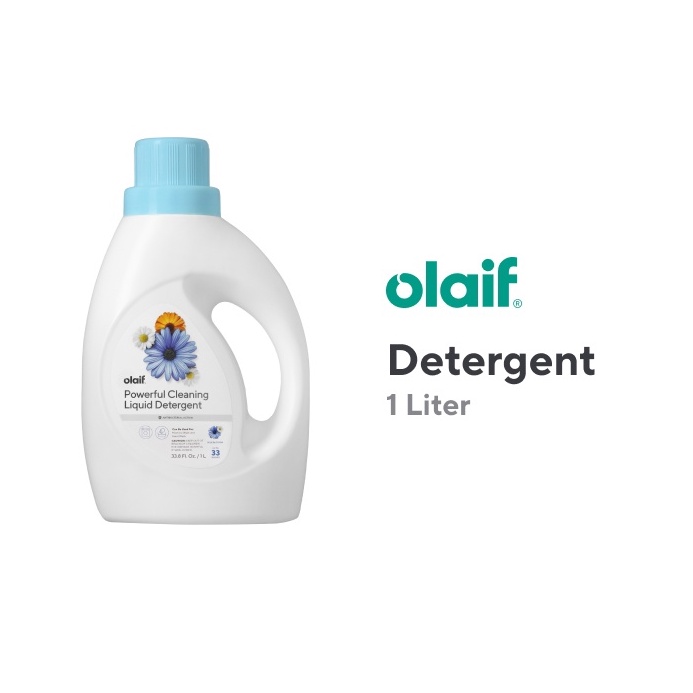 Jual KODE V22T Olaif Powerful Cleaning Liquid Detergent 1L Deterjen Detergen Laundry | Shopee ...