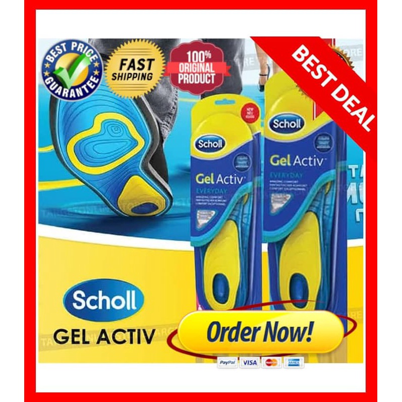 Jual PRODUK TERBARU SHOE INSOLE SPORT Bantalan Sol Dalam Sepatu Scholl ...