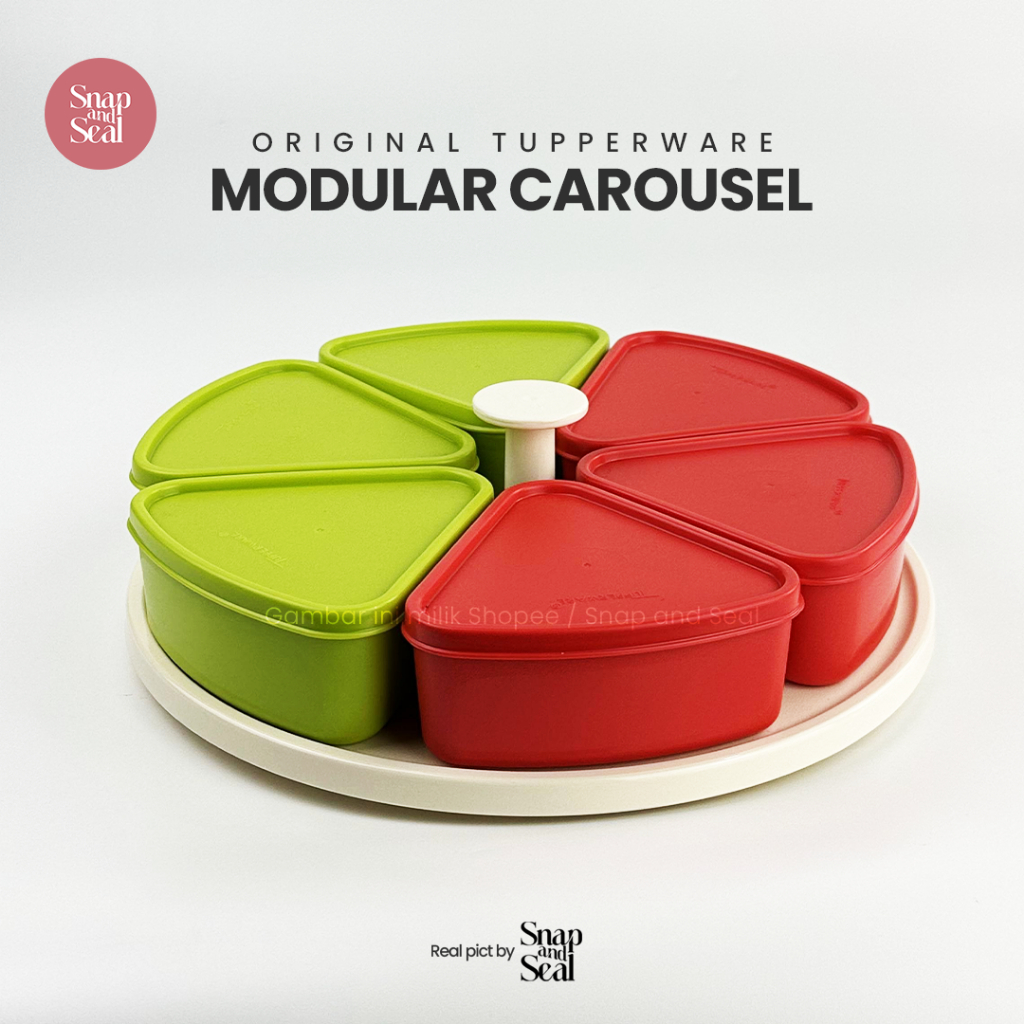 Jual Tupperware Modular Carousel | Shopee Indonesia