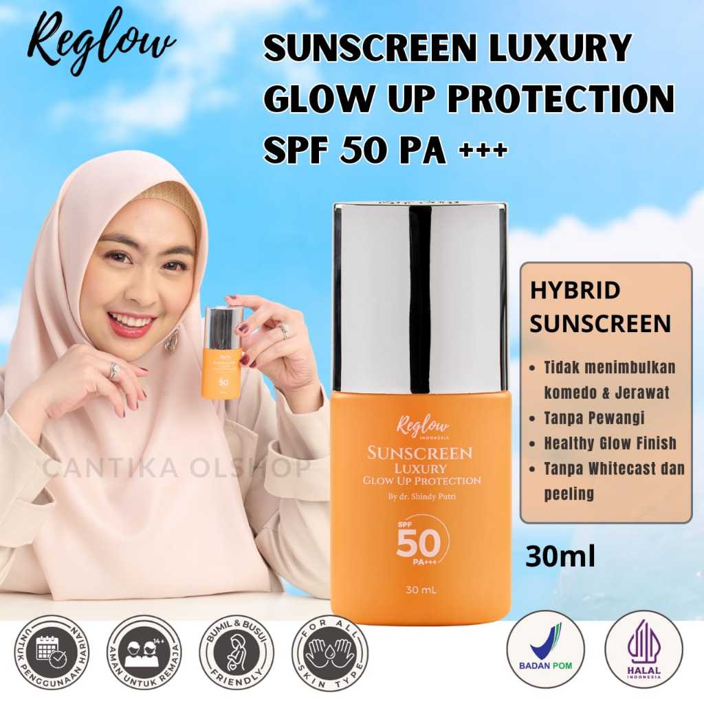 Jual SUNSCREEN Spray Reglow by Dokter Shindy Putri LUXURY GLOW UP SPF ...