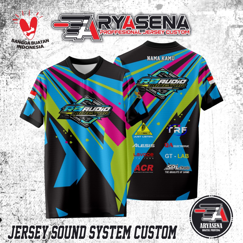 Jual Jersey sound system custom | Shopee Indonesia