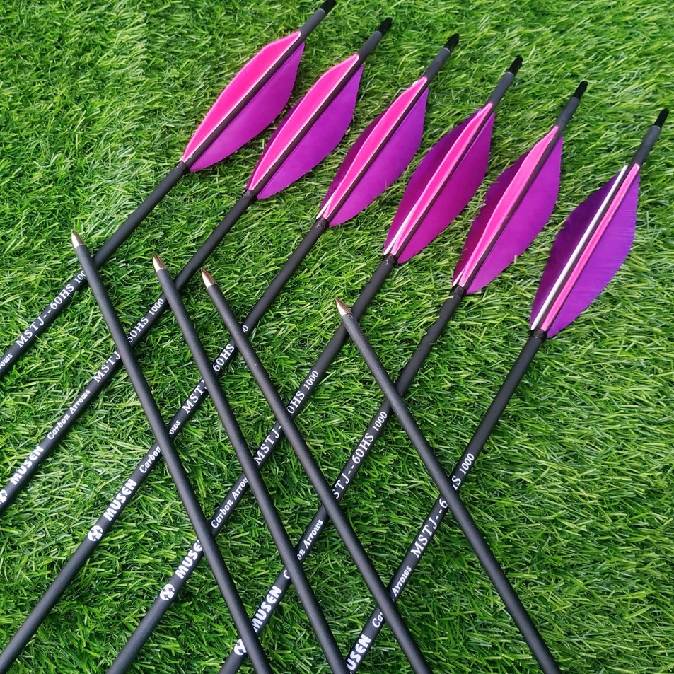 Jual Update Pilihan Arrow Mix Carbon Musen 6MM Vanes KALKUN | Shopee ...