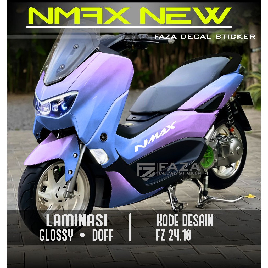 Jual (Faza Decal )COD Decal Stiker Nmax New 2022 2023 Full Body ...