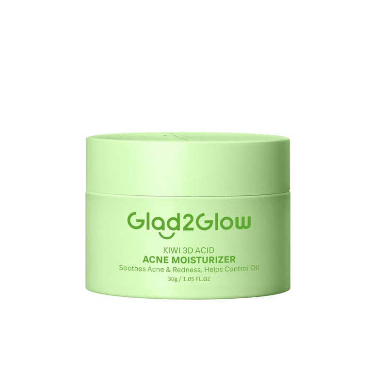 Jual GLAD2GLOW KIWI 3D ACID ACNE MOISTURIZER 30GR | Shopee Indonesia