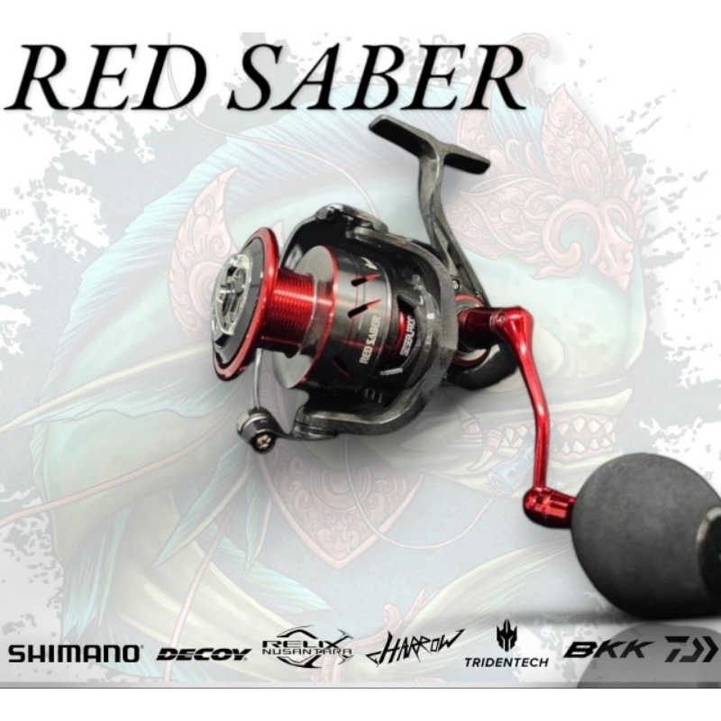 Jual TRIDENTECH RED SABER RS (spining) | Shopee Indonesia