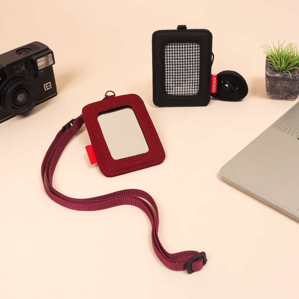 Jual ID Card Miroir- ID Card Lanyard Gantungan Name Tag Kaca Cermin ...