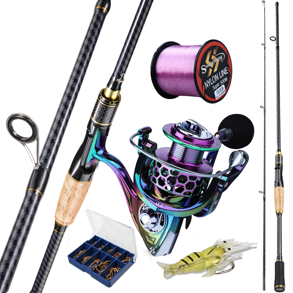 Jual Sougayilang Joran Pancing Set 1.8m 10LB 1000-5000 Series Joran UL Carbon Pancingan Set ...