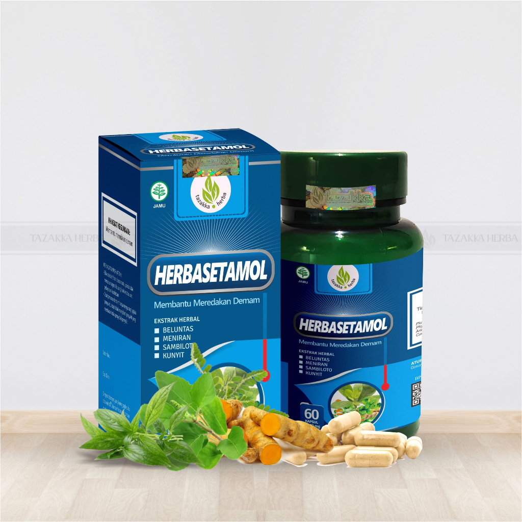 Jual Obat Herbal Demam Penurun Panas Herbal Tazakka Original ...