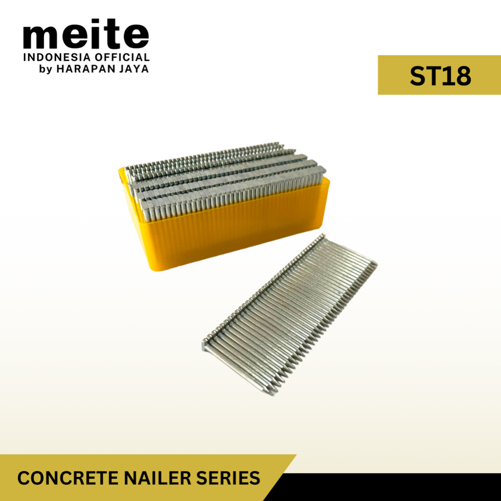 Jual Meite ST18 18mm Isi Paku Tembak Beton Tembok Concrete Nail 18 mm ...