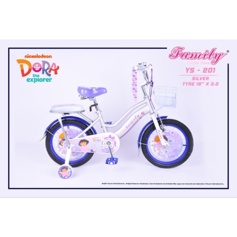 Jual Sepeda Anak Mini Keranjang 12 16 18 Inch Family DORA YS 201 SPARKS 2.0 Shimmer Shine ...