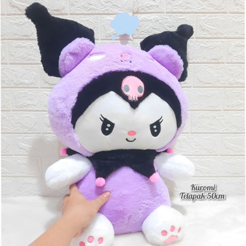 Jual Boneka Kuromi Costume Telapak 35cm 50cm | Shopee Indonesia
