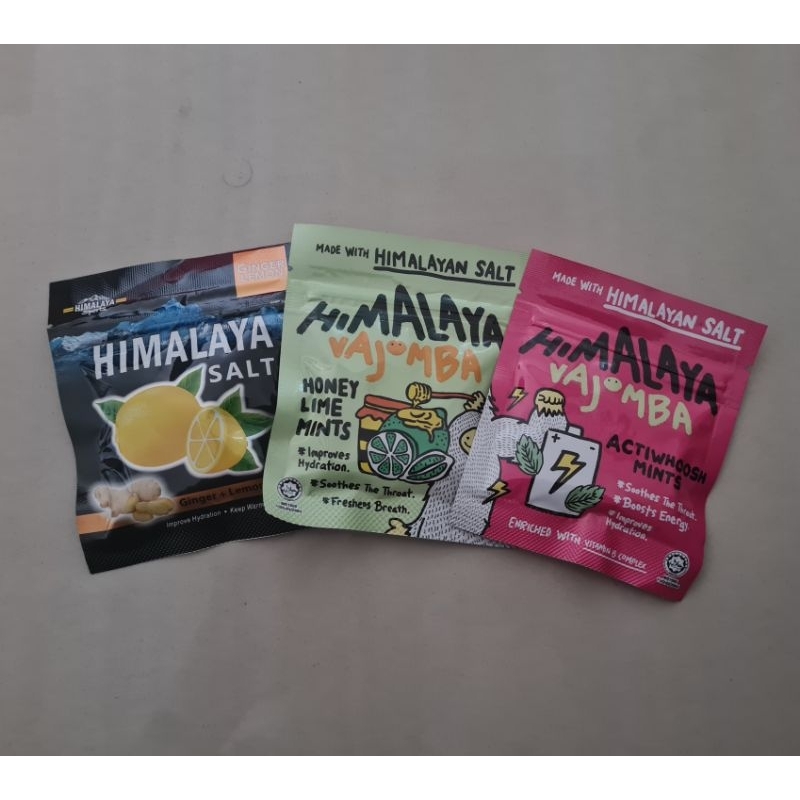 Jual Permen Mint Himalaya Salt dan Himalaya Vajomba 15gr | Shopee Indonesia