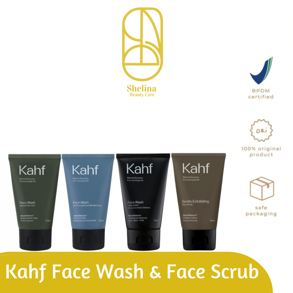 Jual Kahf Face Wash And Face Scrub | Shopee Indonesia