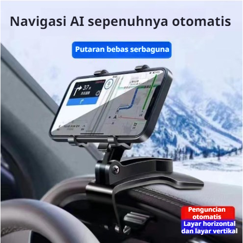 Jual 【COD】Multifunctional Rotating Mobile Phone Holder For Car/Holder ...