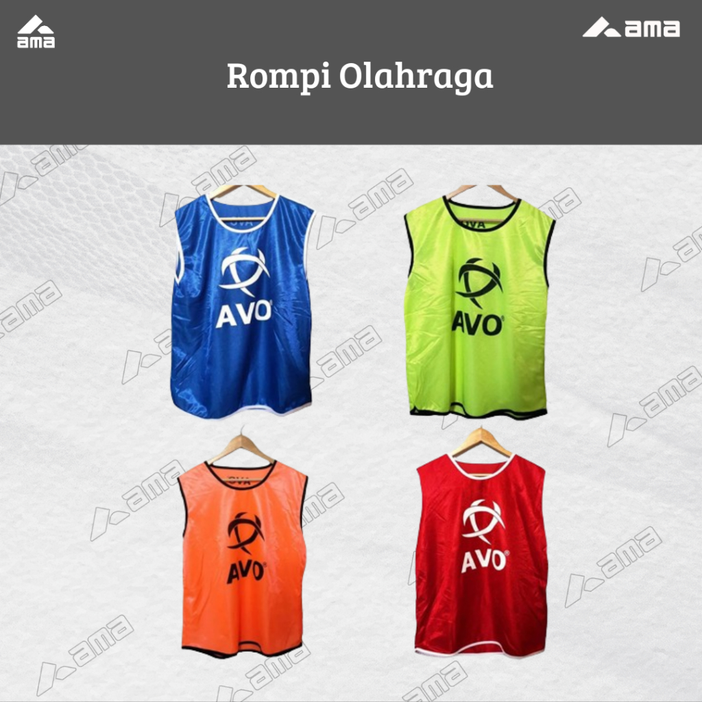 Jual Rompi AVO Sepak Bola dan Futsal / Rompi Latihan | Shopee Indonesia